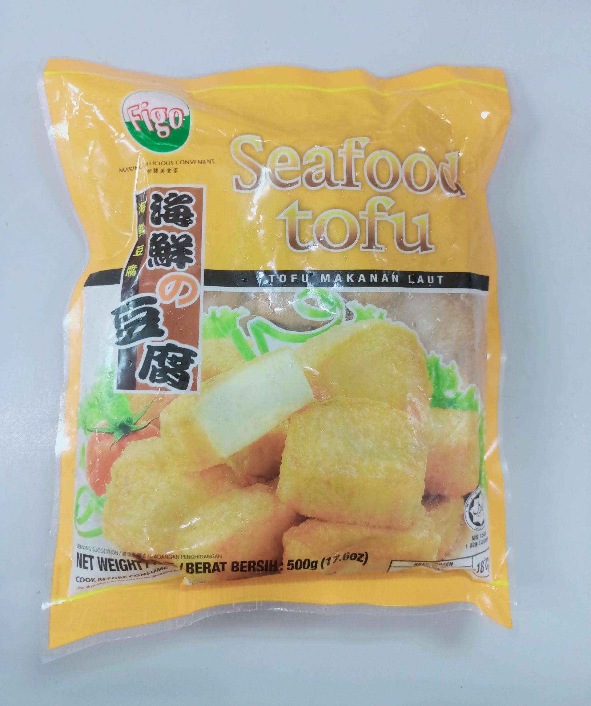 FIGO SEAFOOD TOFU 500GM – C&S Frozen Food