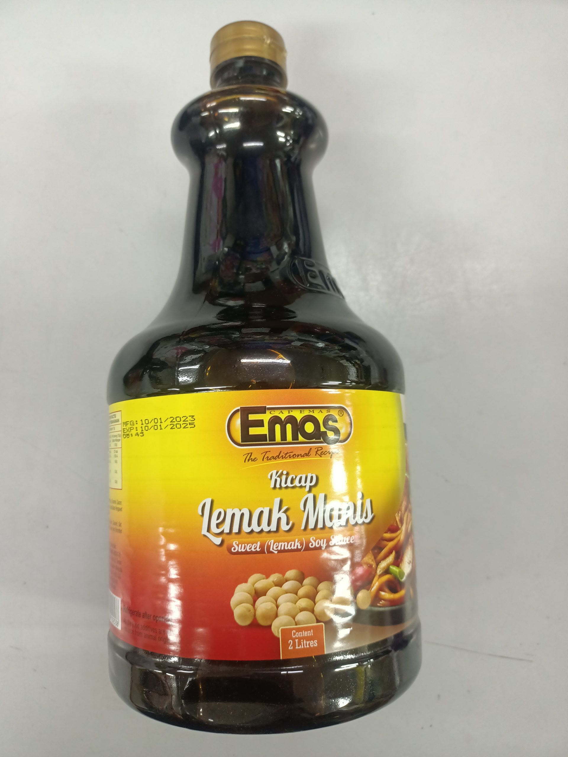 EMAS KICAP LEMAK MANIS 2L – C&S Frozen Food