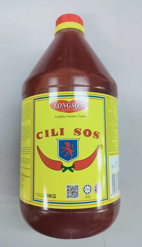 LONGSON SOS CILI 2.9KG – C&S Frozen Food