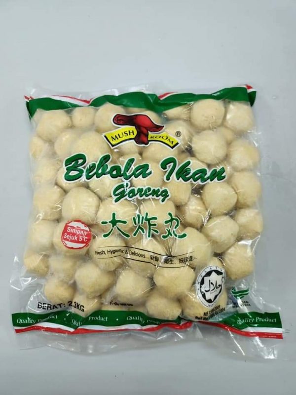 QL CHILLED 100’s FRIED FISH BALL 2.3KG – C&S Frozen Food