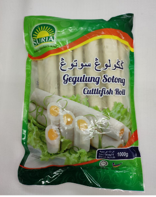 SURIA GEGULUNG SOTONG 1KG – C&S Frozen Food