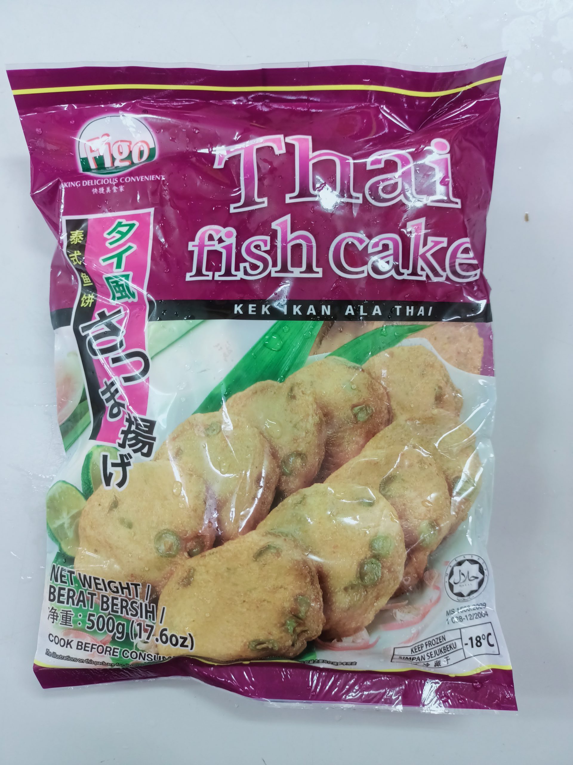 FIGO THAI FISH CAKE 500GM – C&S Frozen Food