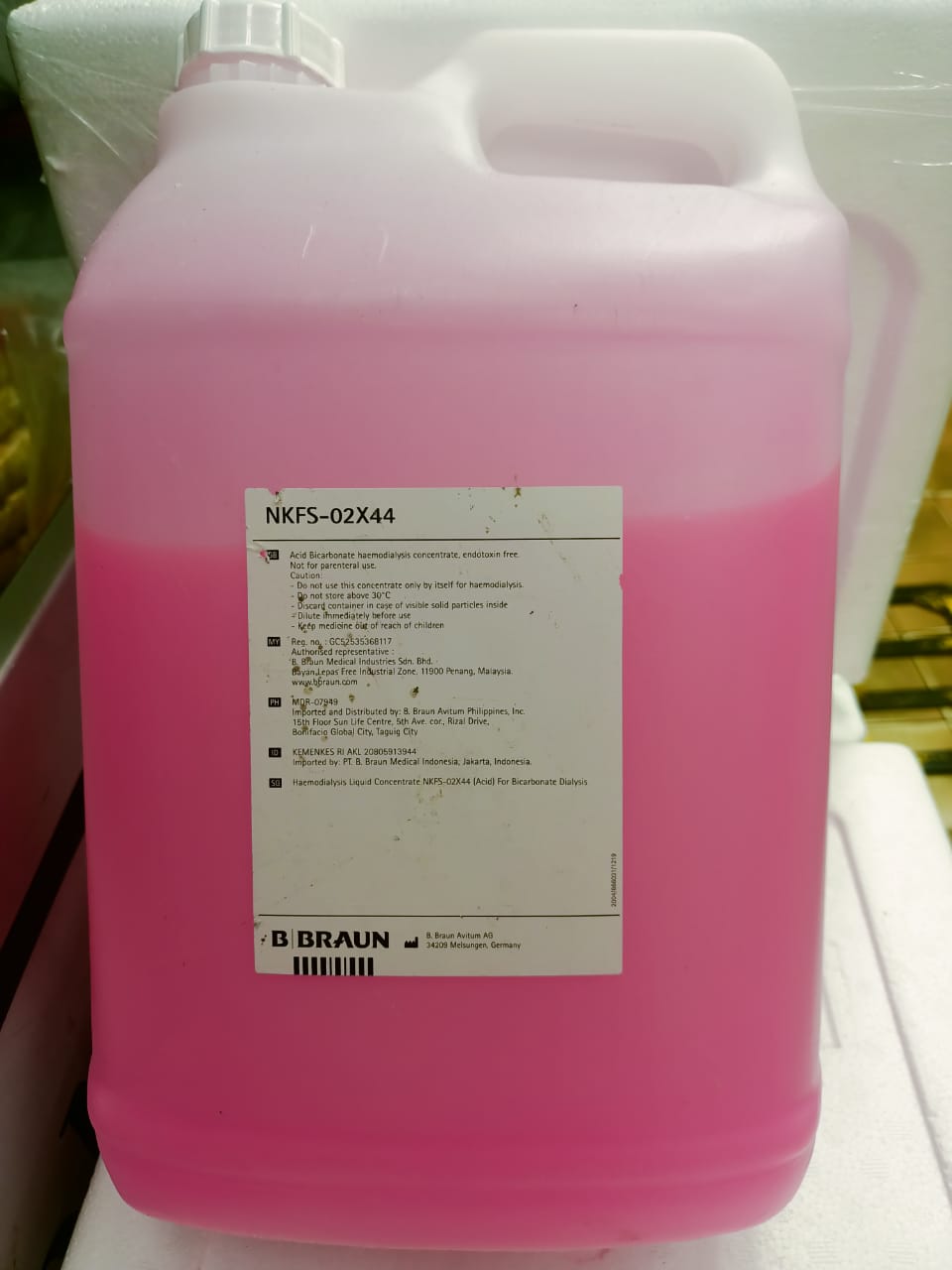 PINK FLOOR CLEANER 10L – C&S Frozen Food