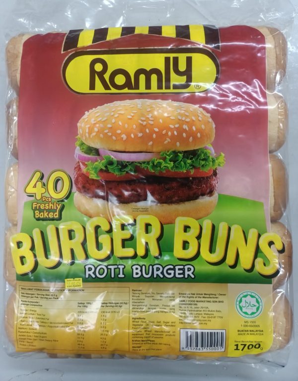 RAMLY ROTI BURGER 40’S – C&S Frozen Food