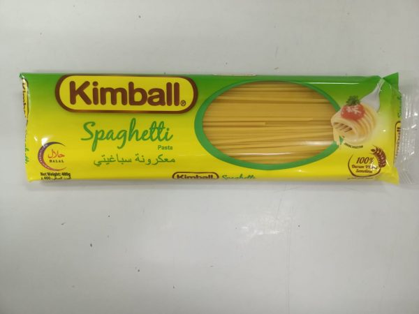 KIMBALL SPAGHETTI 400GM – C&S Frozen Food