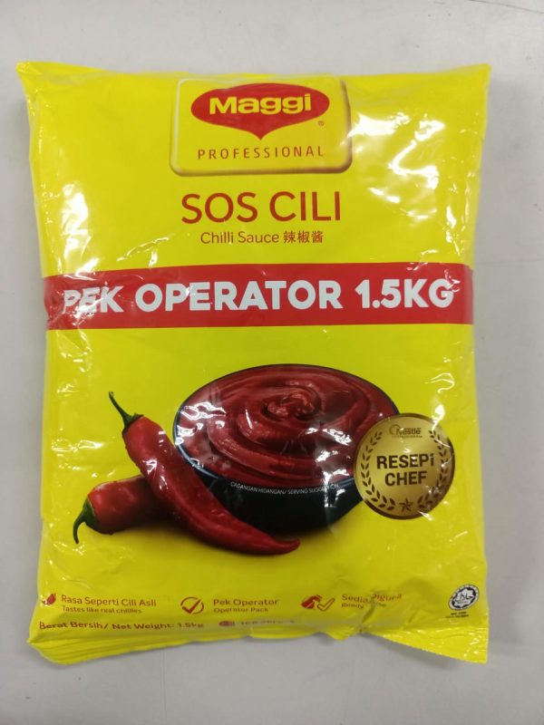 MAGGI SOS CILI PEK OPERATOR 1.5KG – C&S Frozen Food