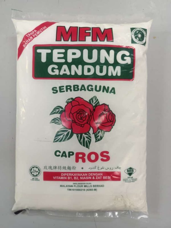 TEPUNG GANDUM CAP ROS 850GM – C&S Frozen Food