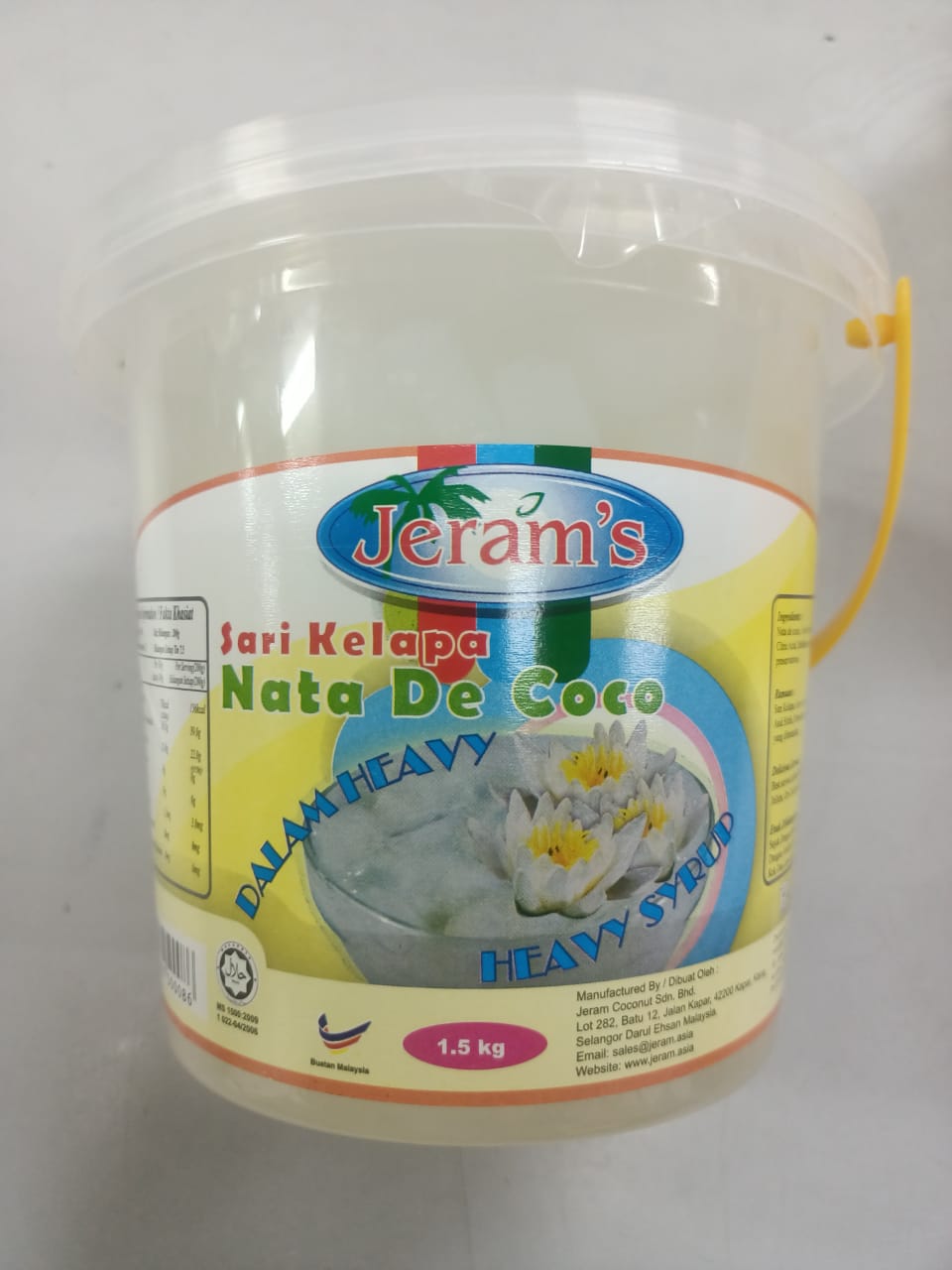 NATA DE COCO ( ORIGINAL ) 1.5KG – C&S Frozen Food